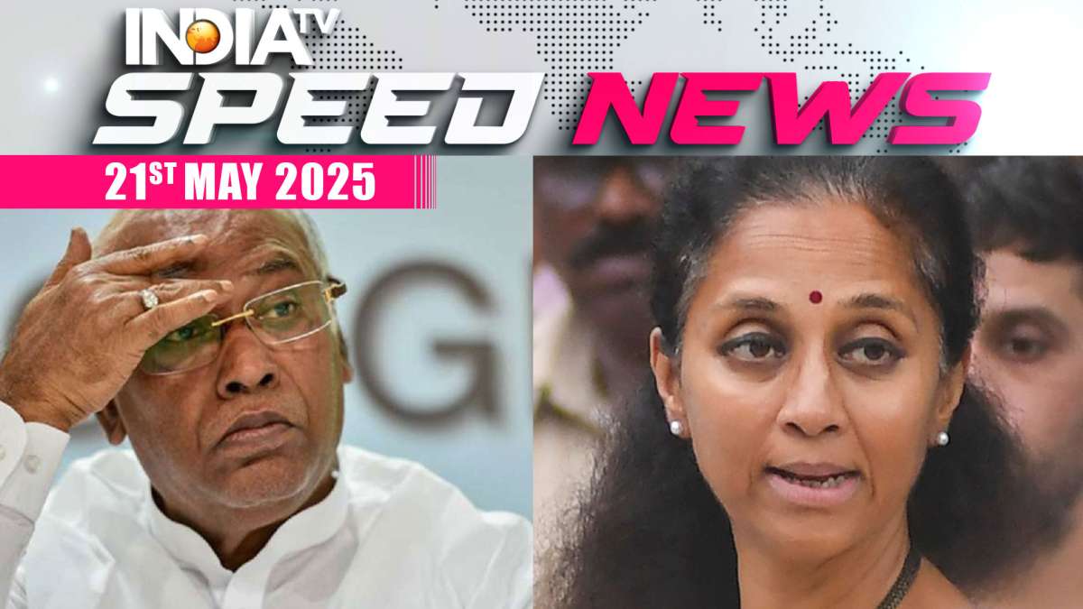 Supriya Sule slams Kharge's 'small war' remark, distances herself from Oppn | 21 May | Speed News