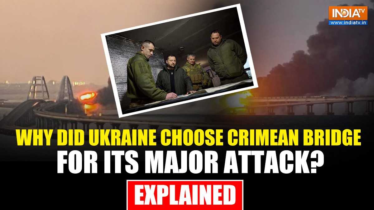 Ukraine Destroys Crimean Bridge in Major Strike Using Underwater Explosives