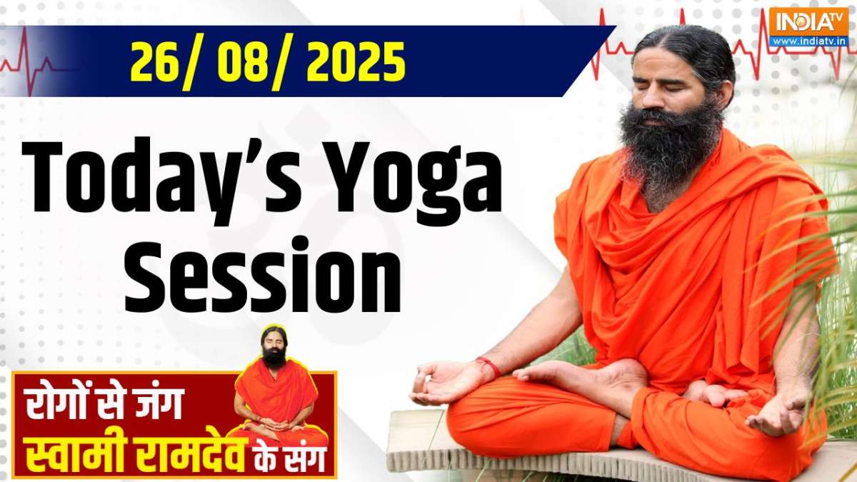 Yoga With Swami Ramdev LIVE: How to get the blessing of long life on ...