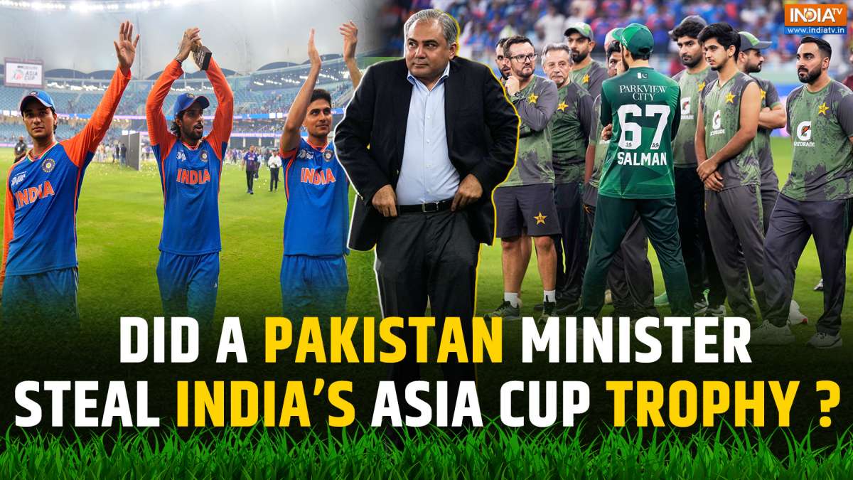 Who Stole India's Asia Cup Trophy? Mohsin Naqvi and the Cricket ...