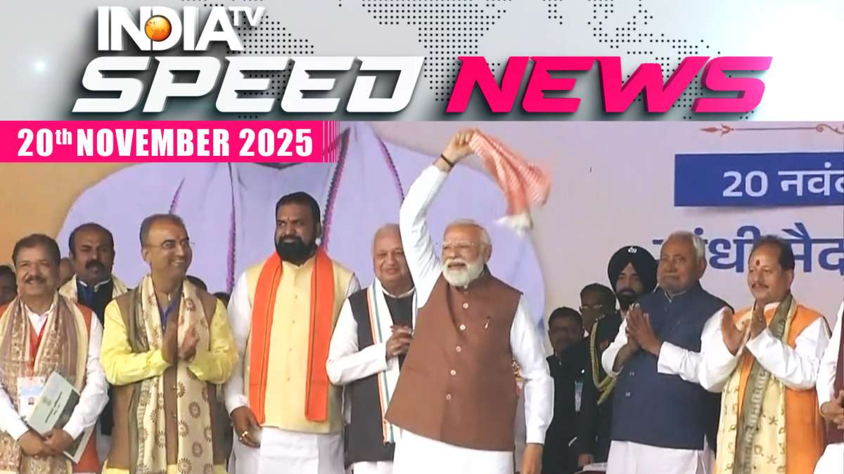 Speed News: PM Modi's 'Gamcha' wave lifts Bihar, Nitish Kumar thanks ...