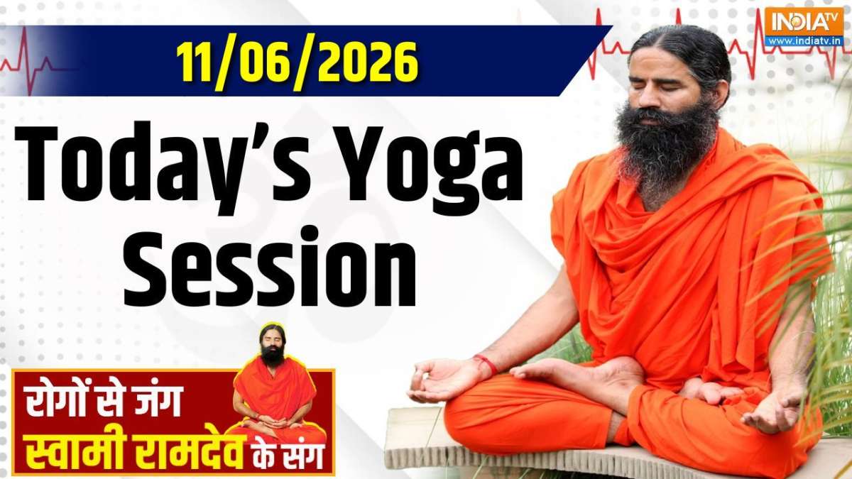 Yoga With Swami Ramdev LIVE: Heart attack cases have risen by 30% in ...
