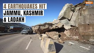 Four Earthquakes Hit Ladakh and Jammu & Kashmir and Ladakh | Tremors ...