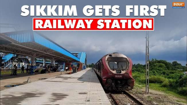 Sikkim: PM Modi lays foundation of first railway station at Sikkim's Rangpo