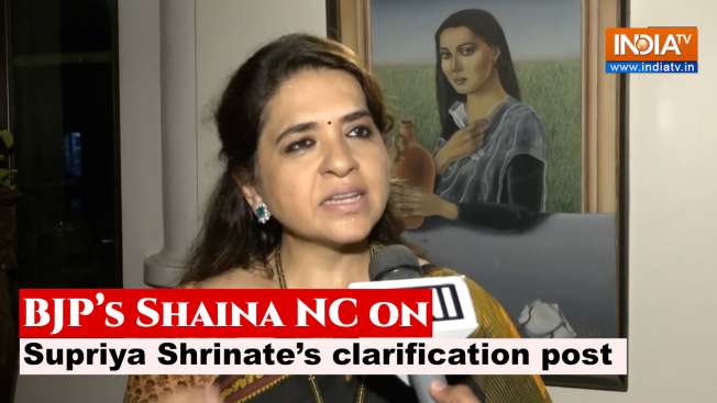 BJP's Shaina NC on Supriya Shrinate's clarification post over Kangana Ranaut: Not for you to sit...