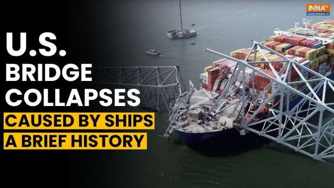 Baltimore Bridge Collapse: Bridge Collapses Caused By Ships In United ...