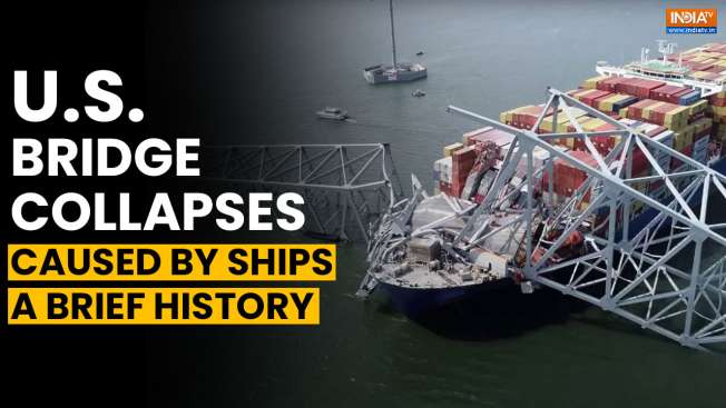 Baltimore bridge collapse: bridge collapses caused by ships in United ...