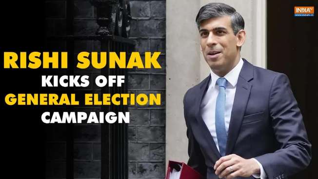 UK Election Campaign: Rishi Sunak launches election campaign with ...