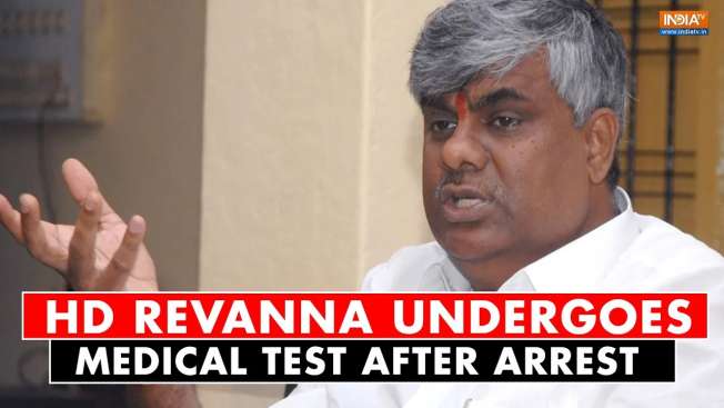 JD(S) Leader HD Revanna undergoes medical test post arrest by SIT in ...