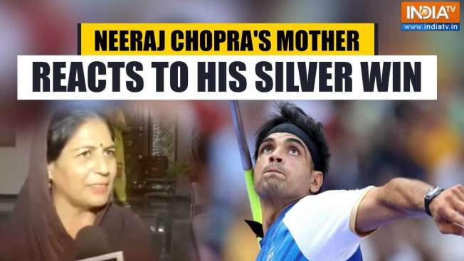Olympics 2024: Neeraj Chopra's mother reacts to his silver win at ...