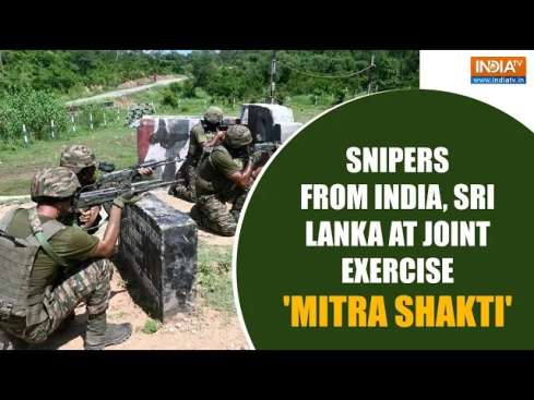 Snipers from India and Sri Lanka take centre stage at Joint Military ...