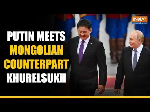 Putin arrives in Mongolia in defiance of ICC warrant, meets Mongolian ...