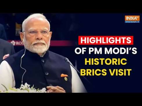 PM Modi BRICS Summit Highlight: Historic Handshake Between PM Modi and ...