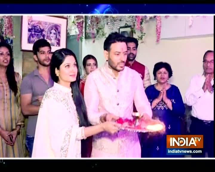 Adhvik Mahajan And Shefali